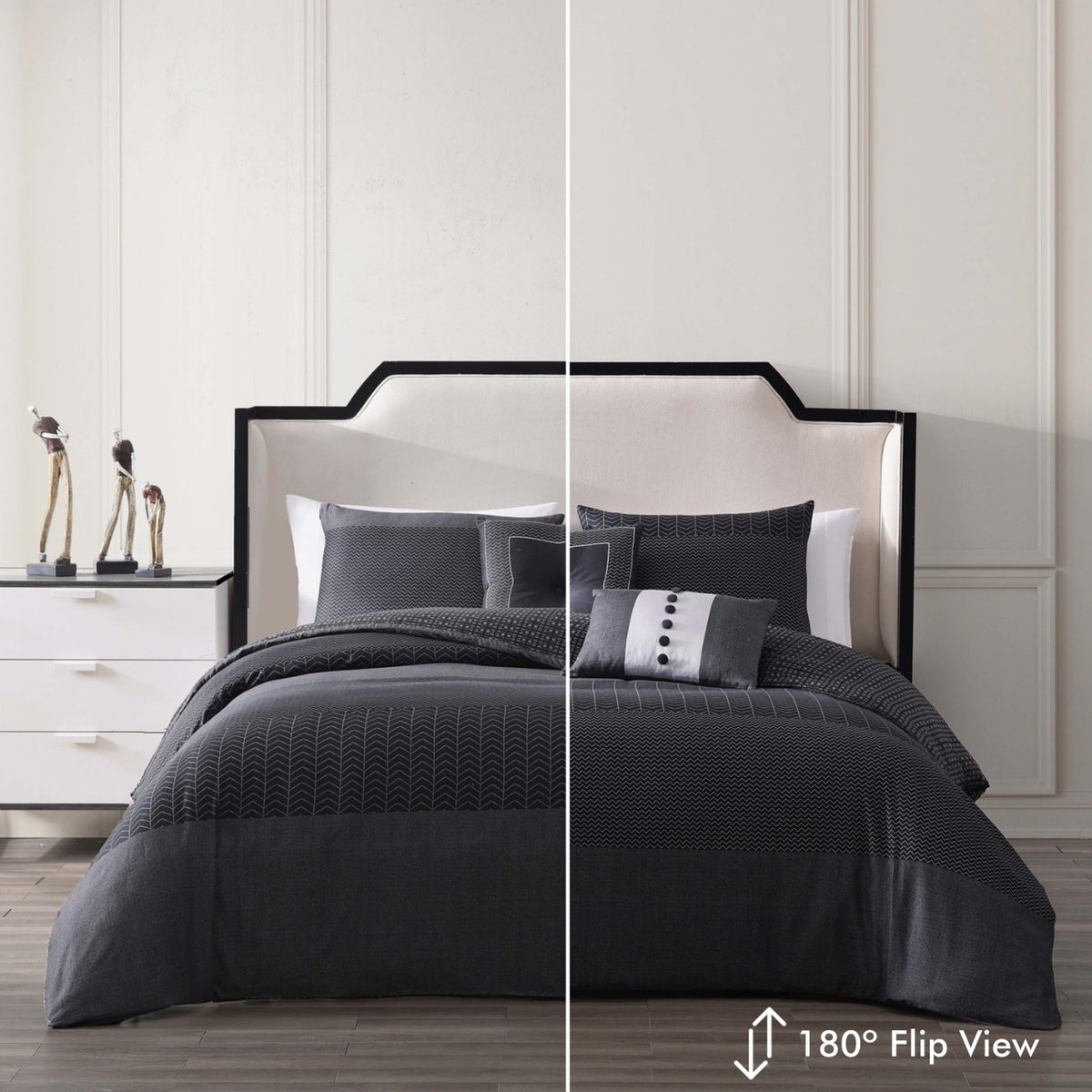 Kyle 100% Cotton Designer Print 5-Piece Comforter Set – Latestbedding.pk